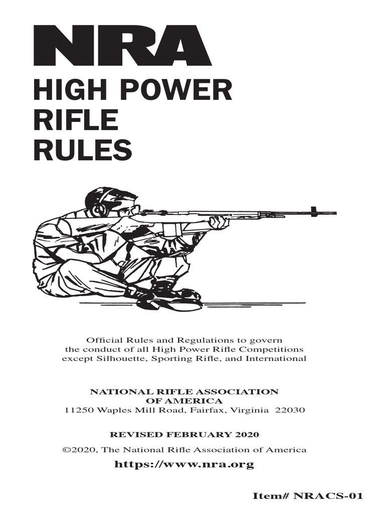 NRA HPR Book | PDF | Magazine (Firearms) | Firearms