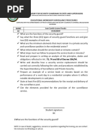 Daily Manning Schedule | PDF