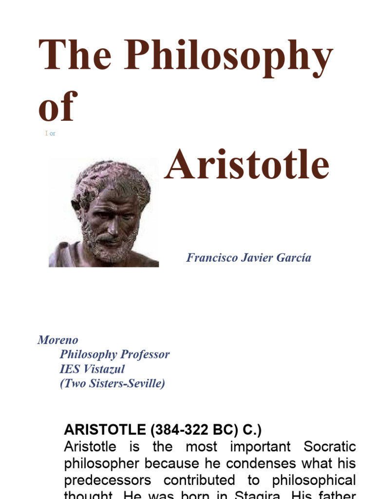 Philosophy of Aristotle | PDF | Substance Theory | Soul