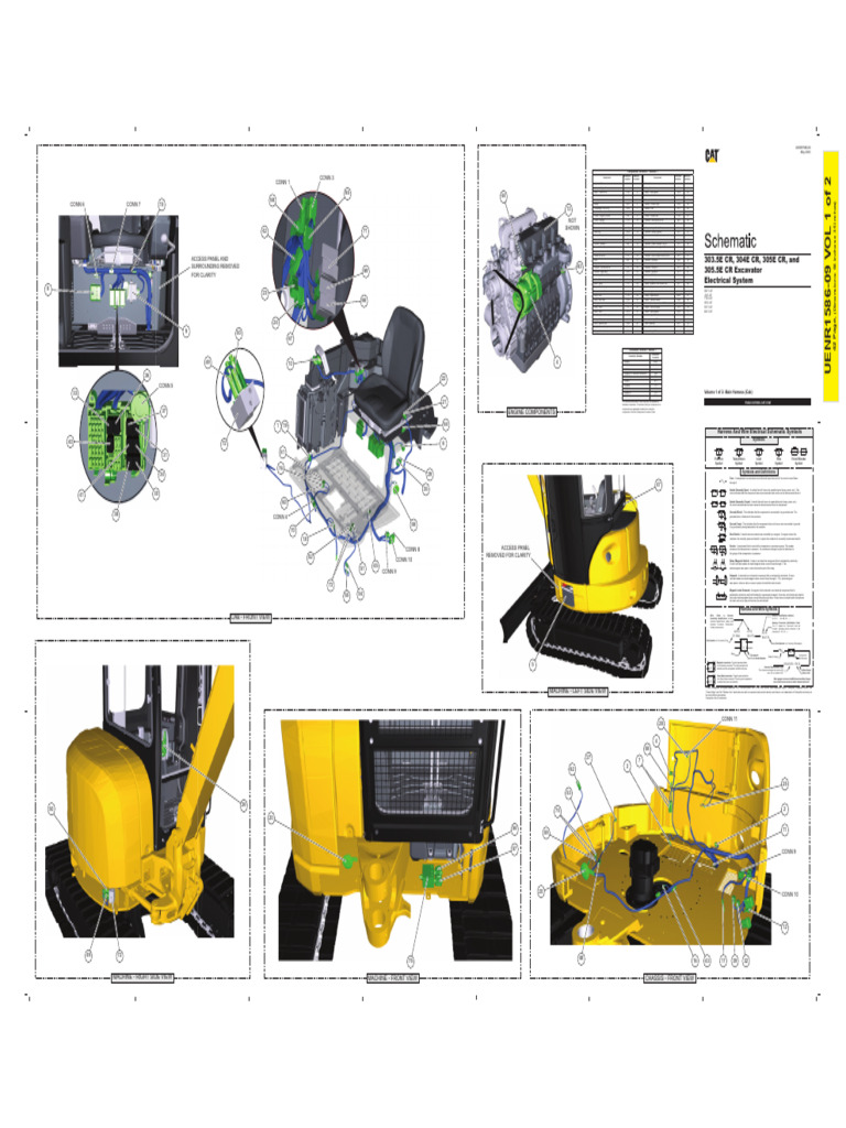 305E Elec SCH | PDF | Manufactured Goods | Mechanical Engineering