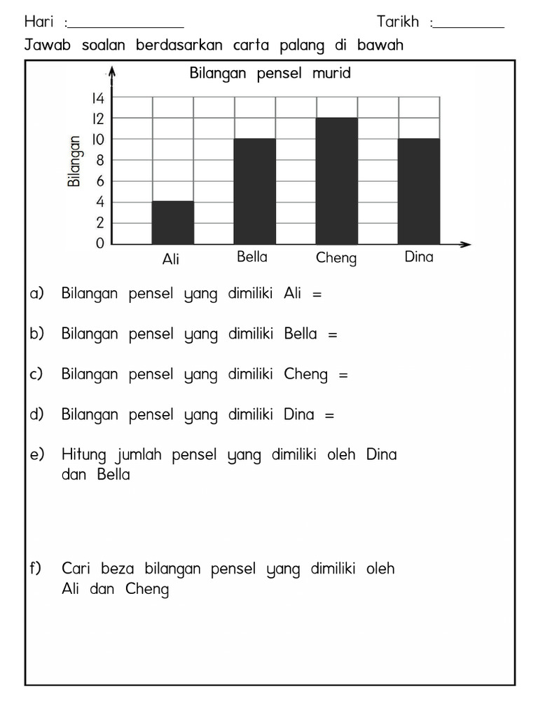 Graf Palang Tahun 4 | PDF