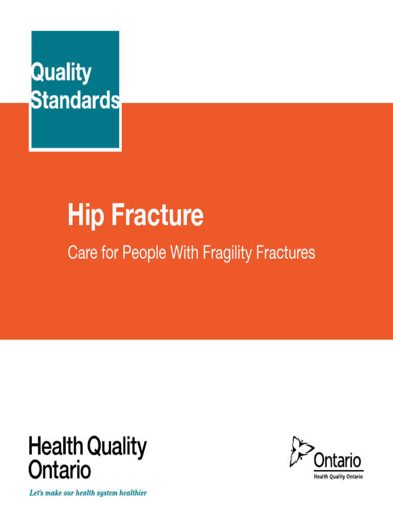 Hip Fracture Guidelines For Frail People | PDF | Surgery | Pain Management