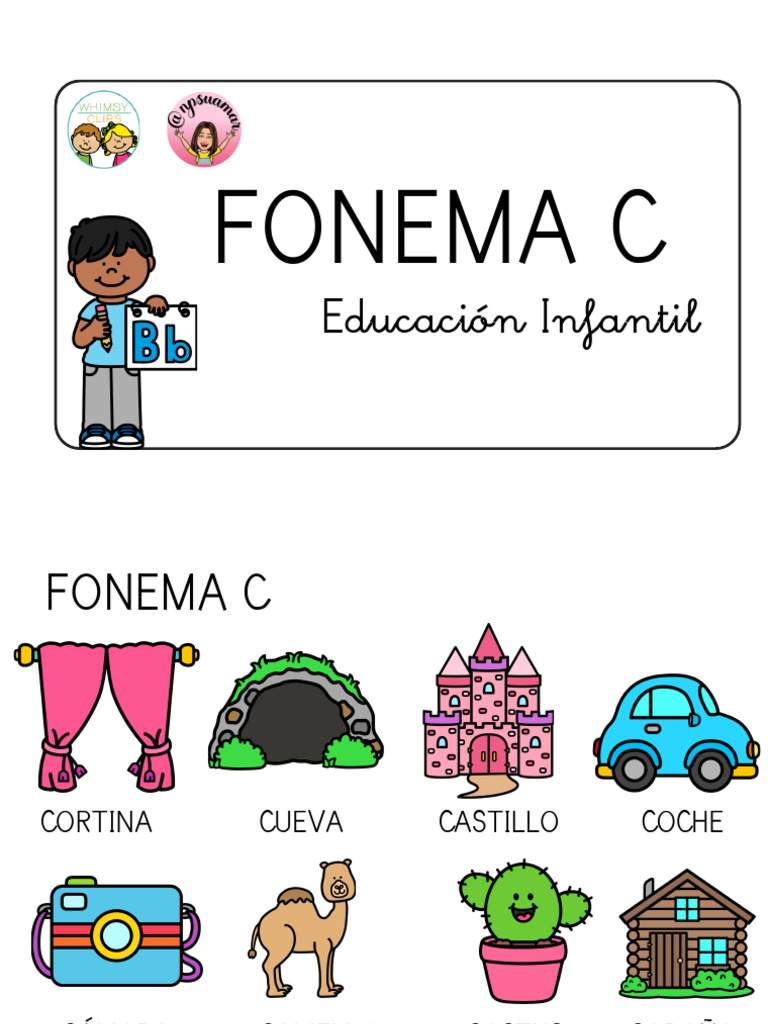 Cuadernillo Fonema C | PDF | Ciencias de la Tierra