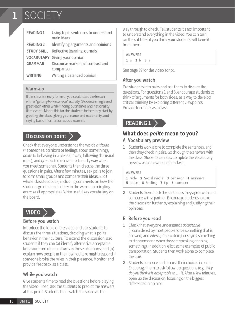 Skillful Second Edition Level 2 Reading and Writing Teacher S Book ...