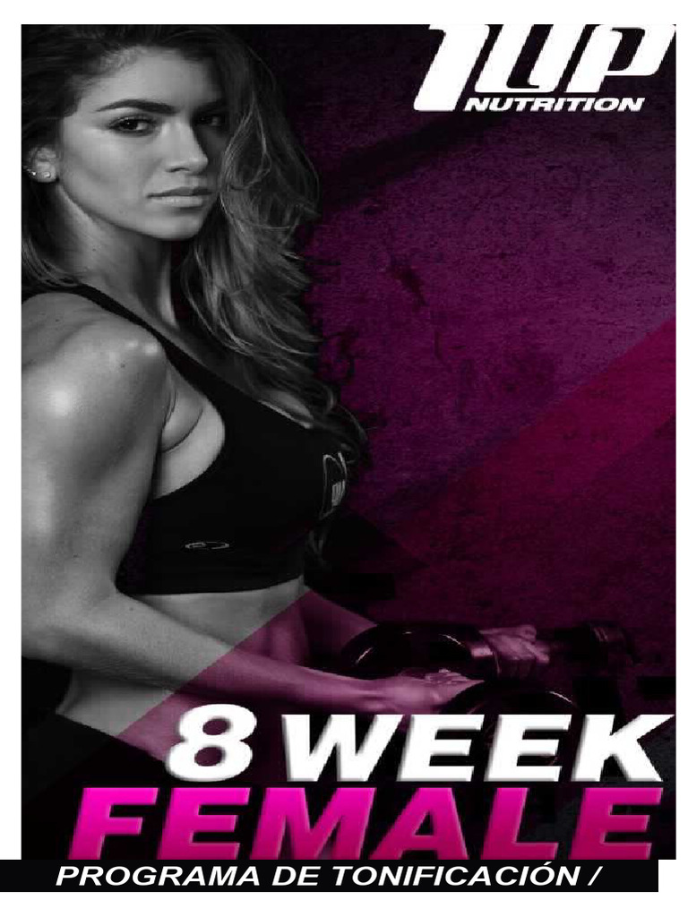 Tonificación Femenina de 8 Semanas - Programa de Corte PDF | PDF | Entrenamiento de fuerza ...