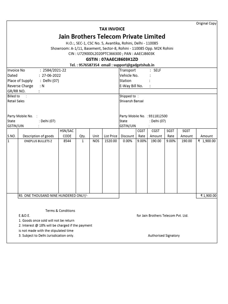 Oneplus Bullets Bill | PDF | Taxation | Government Finances