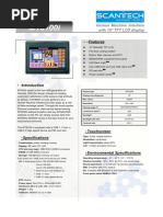 MT8072iP Datasheet ENG | PDF | Liquid Crystal Display | Backlight