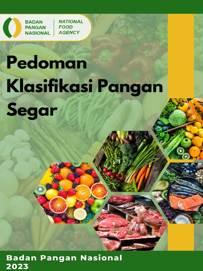 Pedoman Klasifikasi Pangan Segar | PDF