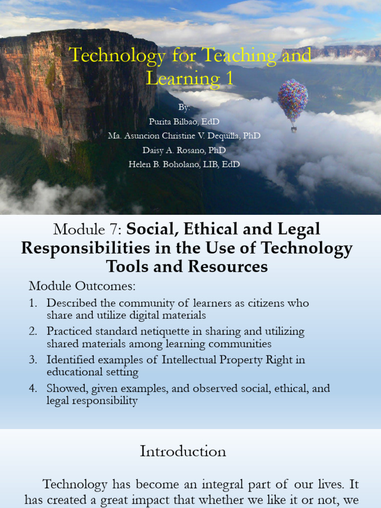 Module 7. Lessons 1 2 and 3 | PDF | Copyright | Plagiarism