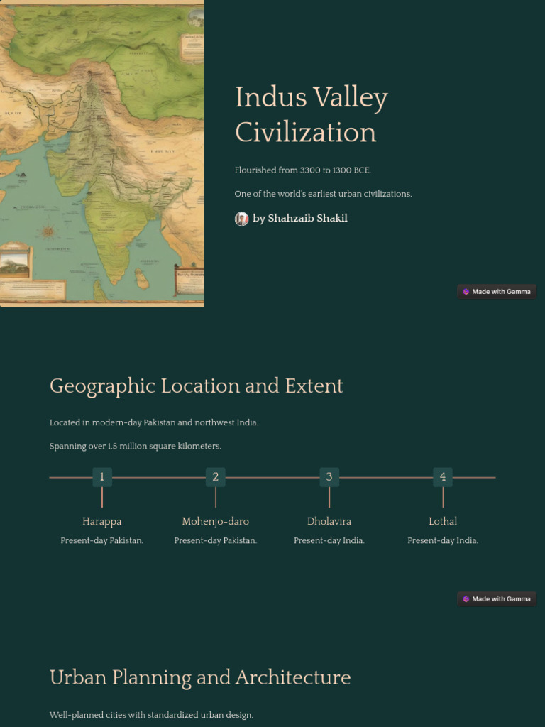 Indus Valley Civilization | PDF | Chinese Culture