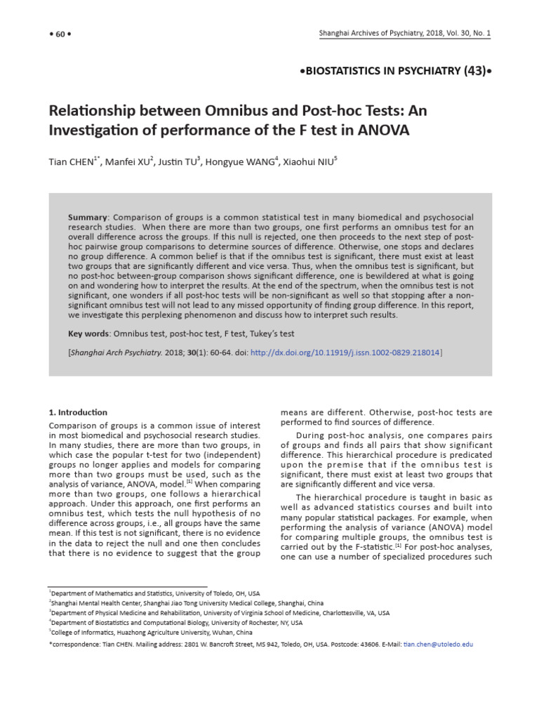 Chen Xu Tu Wang And Niu 2018 Relationship Between Omnibus And Post