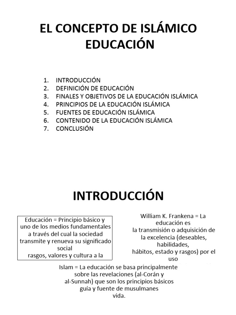 Ctu 082 Capítulo 1 El Concepto de Educación Islámica | PDF ... Ctu 082 Capítulo 1 El Concepto de Educación Islámica | PDF ...