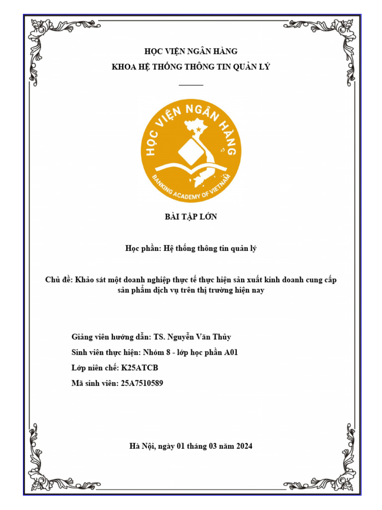 BTL HTTTQL Group8 | PDF