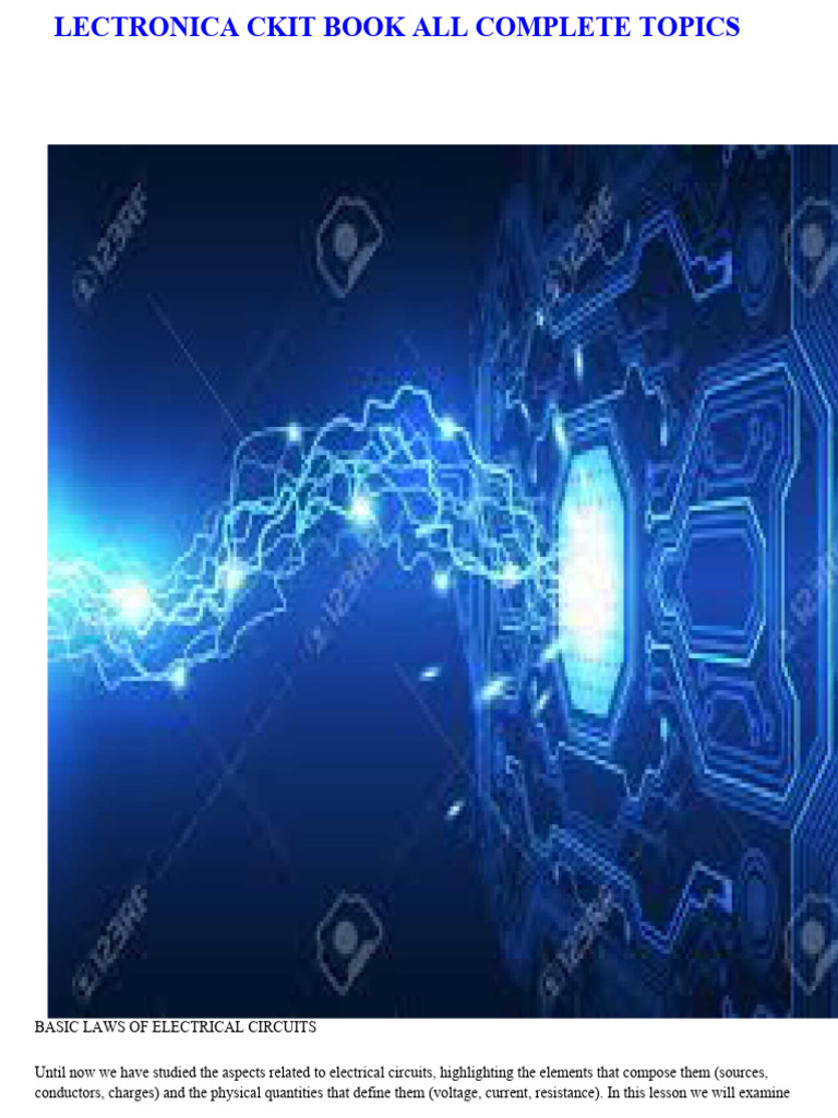 Cekit Electronics Book | PDF | Electrical Resistance And Conductance ...