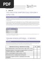 Rapid HEEADSSS Assessment Form | PDF