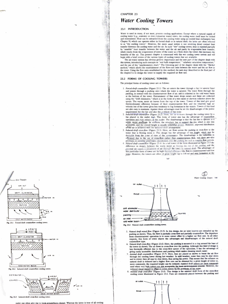 Cooling Tower Pdf Water Temperature