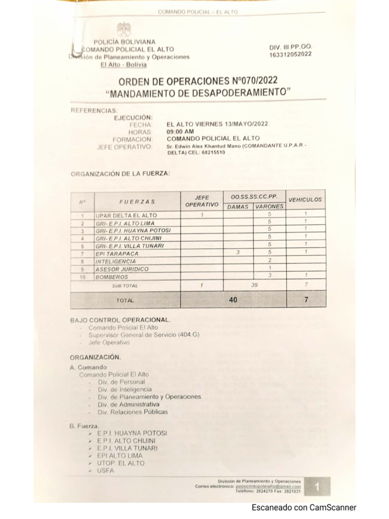 Desapoderamiento Wara | PDF