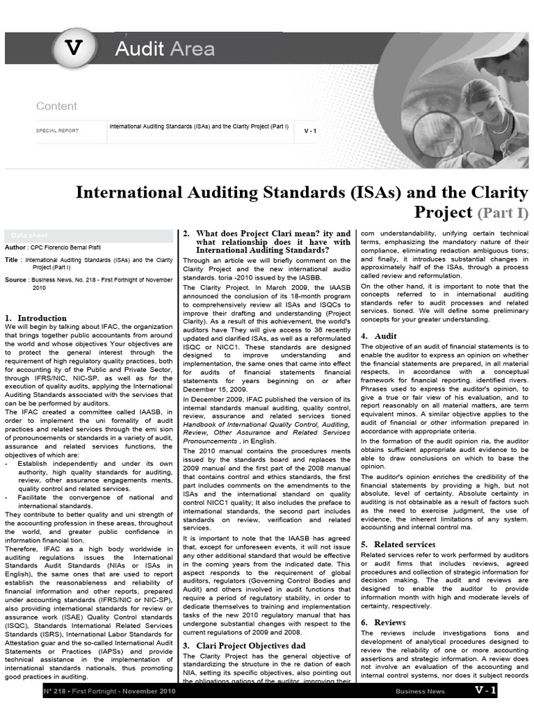 Clarity Project | PDF | Audit | Accounting