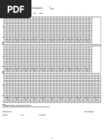 Temperature Monitoring Sheet - Sample Template | PDF