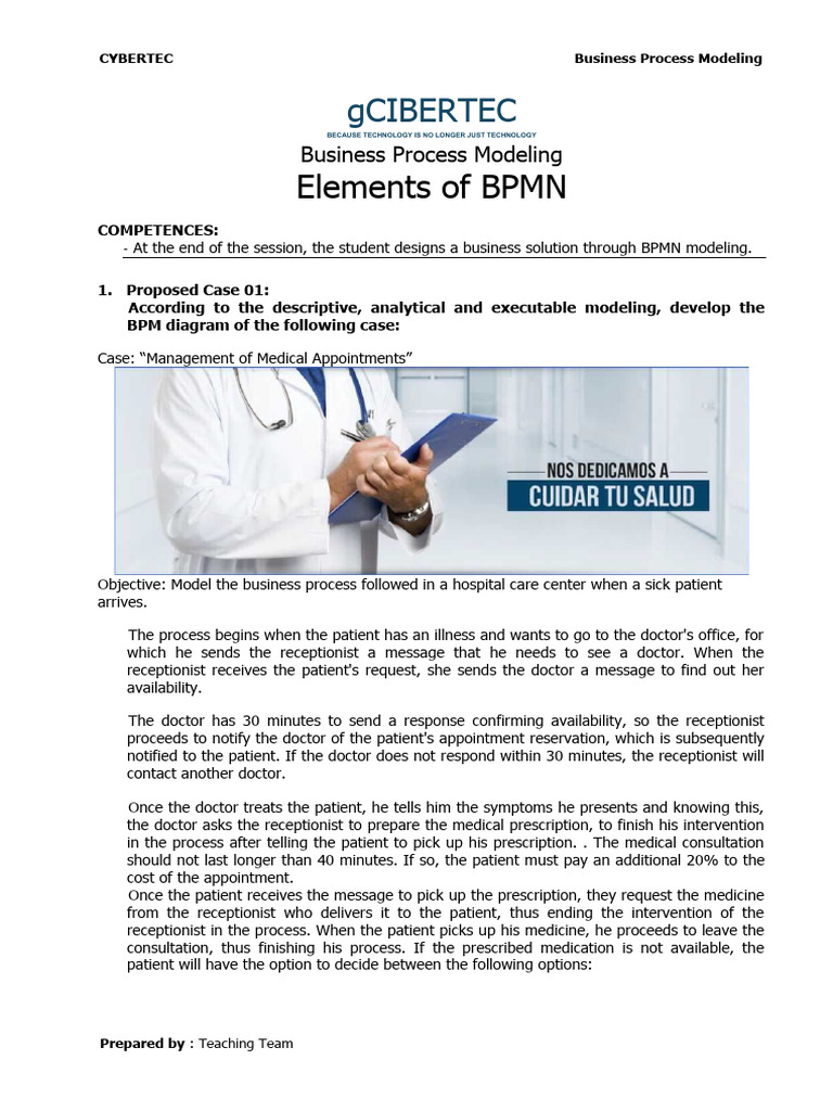 Laboratory 04 - Business Process Modeling | PDF | Physician | Medical ...