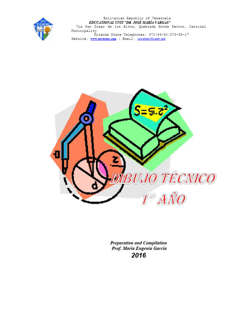 Technical Drawing 1st Year I Period Pdf Topography Drawing