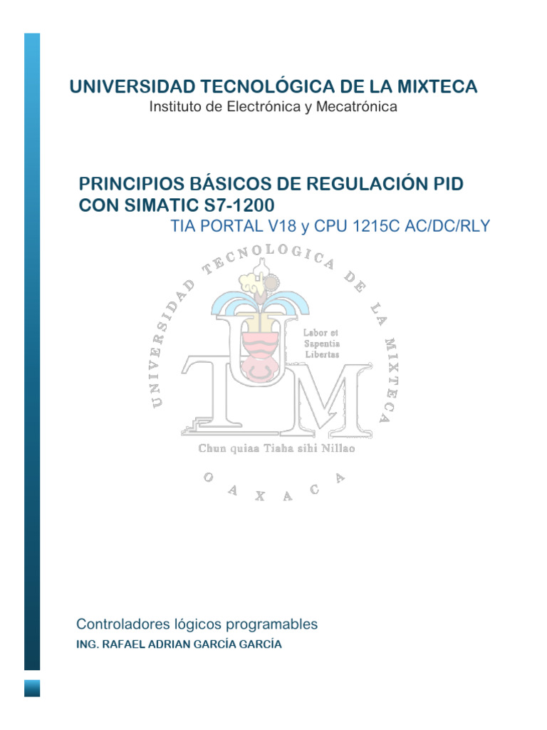 09 Primeros Pasos Regulador PID | PDF | Conversor analógico a digital | Oscilación