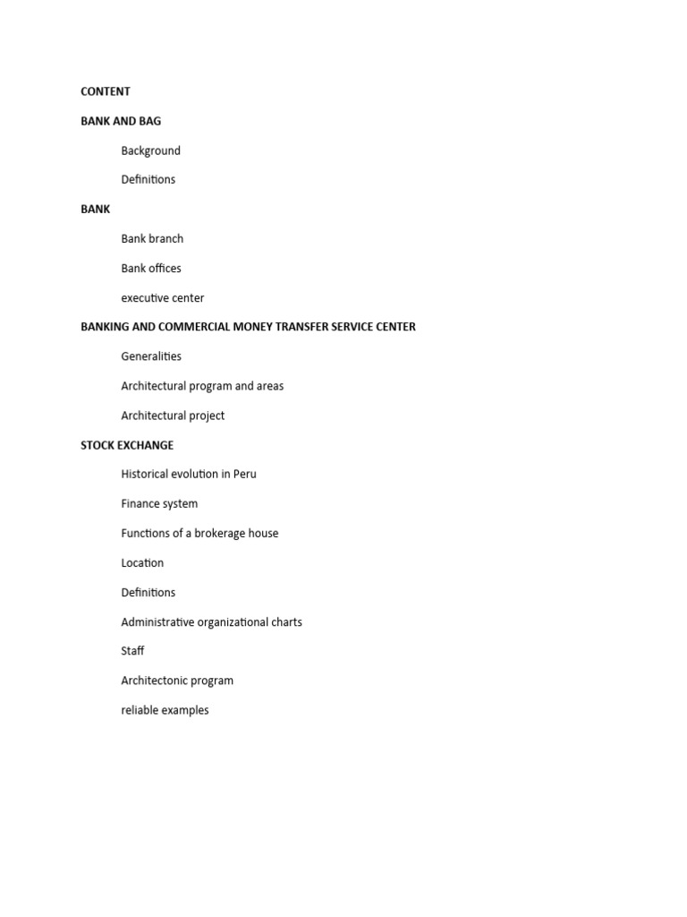 Study of Areas of A Bank Branch | PDF | Banks | Automated Teller Machine