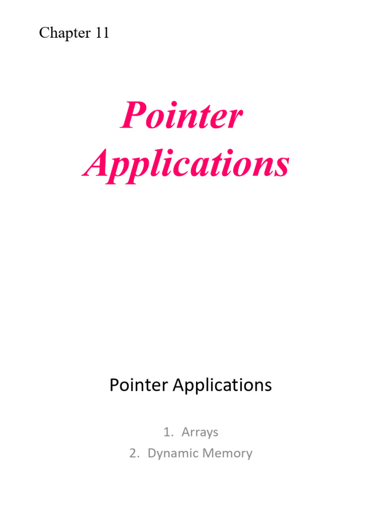 L4 Pdf Pointer Computer Programming Computer Programming 