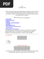 Universal 6 Card Tarot Reading | PDF