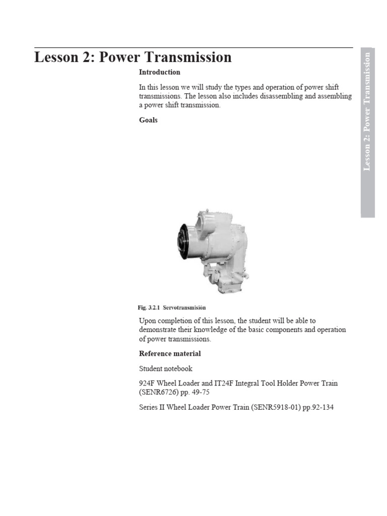 Power Transmission Types | PDF | Clutch | Gear