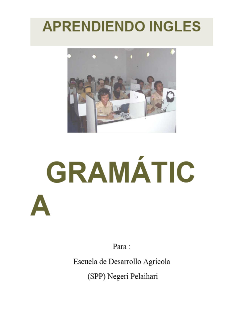Aprender Inglés: Gramática Gramática Gramática Gramática | PDF | Verbo ...