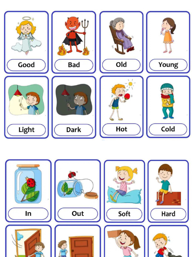 Opposite Flashcards | PDF