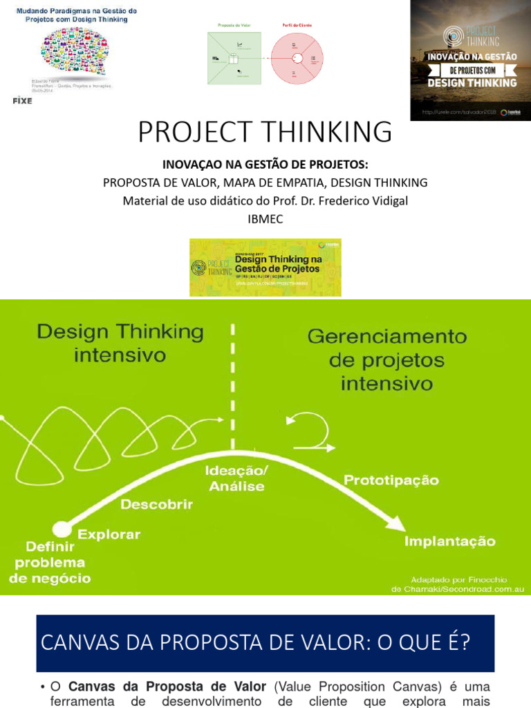 Project Thinking Desing Thinking e G Projetos | Download grátis PDF ...