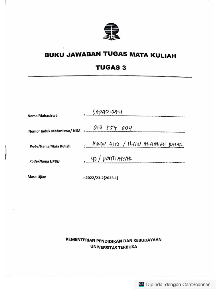 Mkdu 4112 Ilmu Alamiah Dasar | PDF