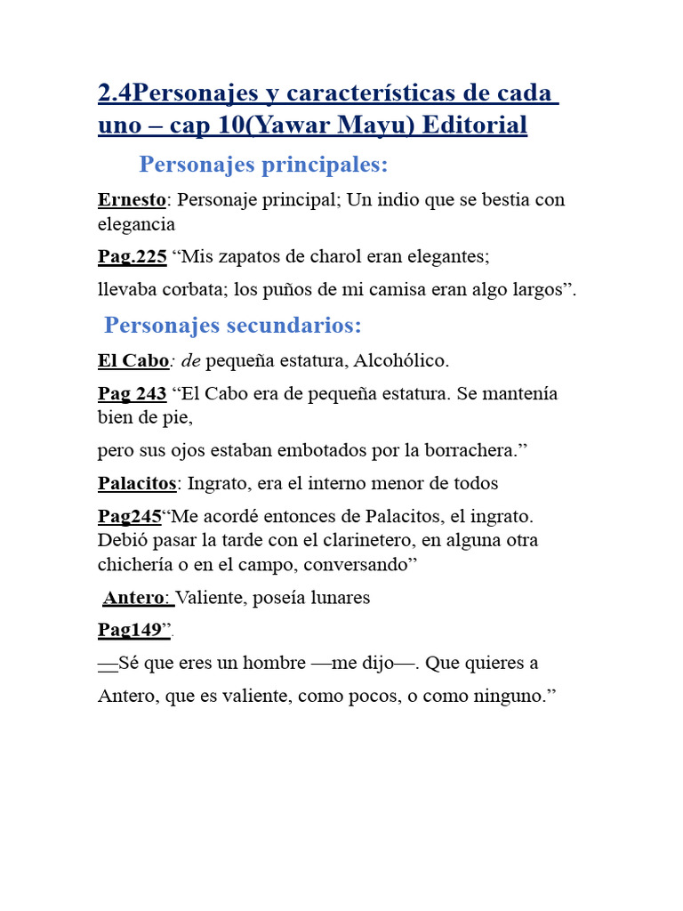 Cap 10 Yawar Mayu | PDF | Tipología Lingüística | Morfología