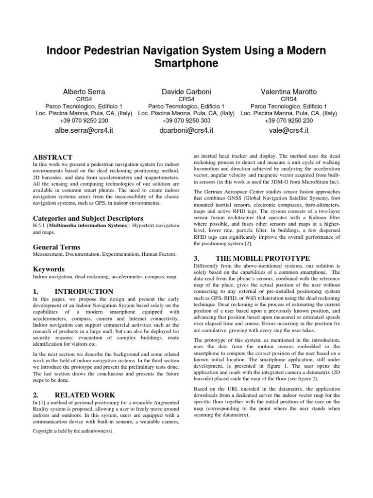 Paper Mobile Hci 2010 | PDF | Accelerometer | Navigation