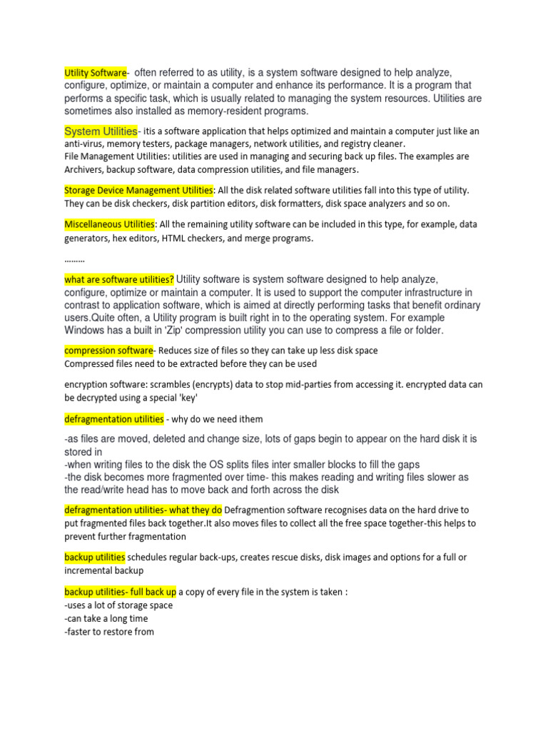 Utility Software | Download Free PDF | Proprietary Software | Source Code