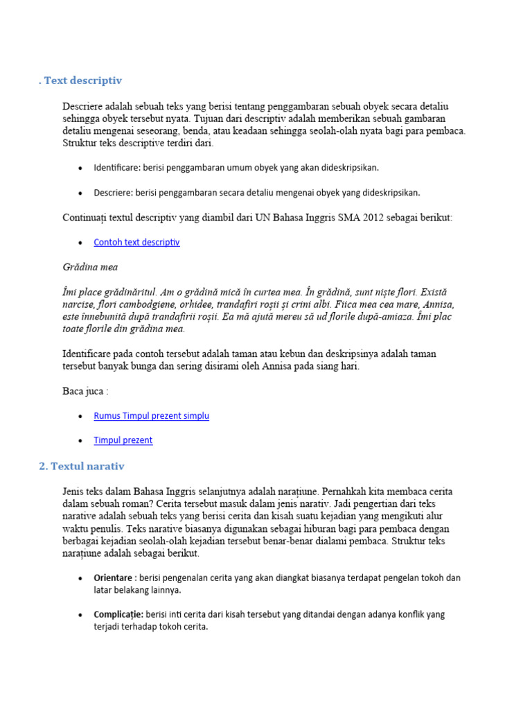 Text Descriptiv | PDF