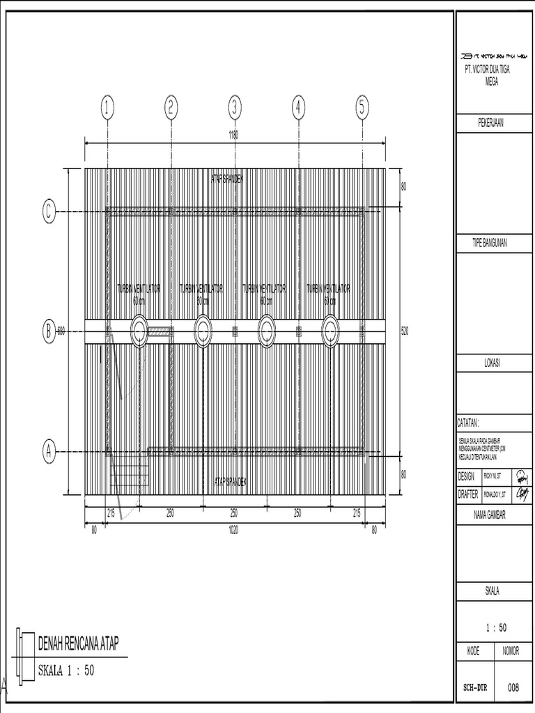 8.Layout Atap Spandek | PDF