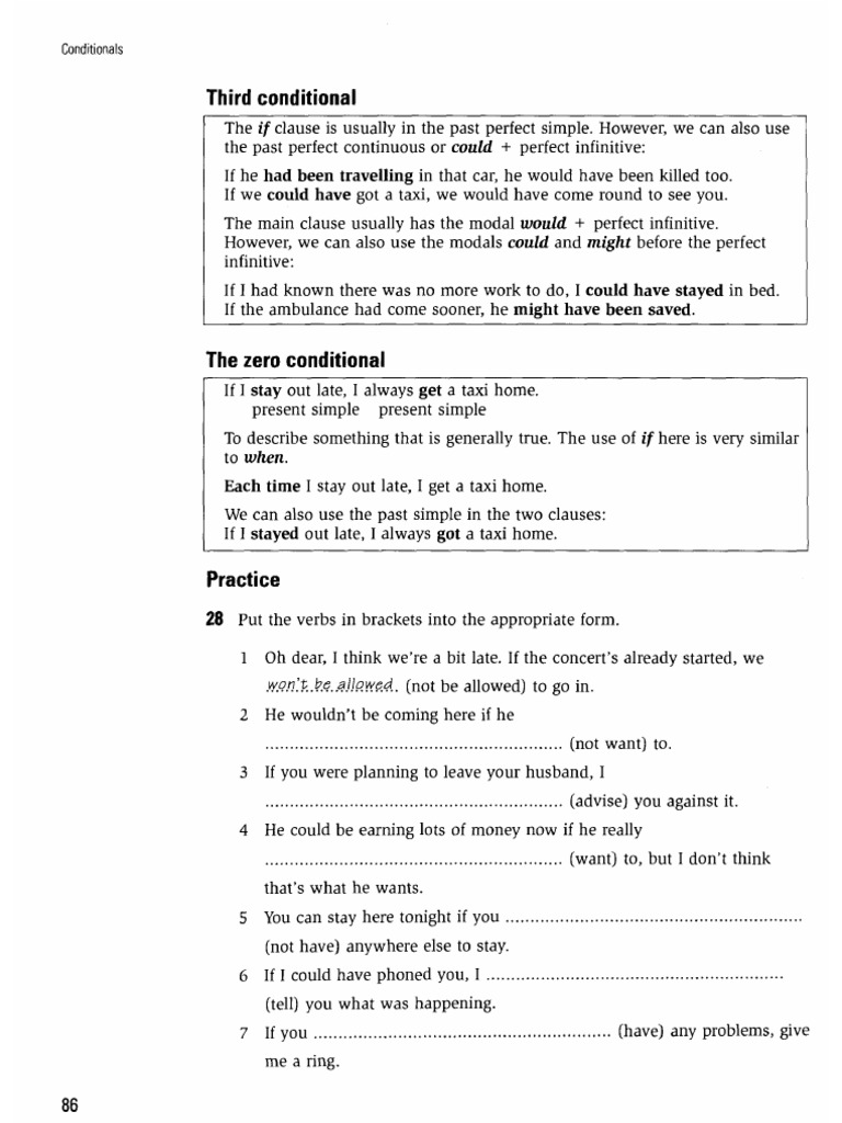 Conditionals - Extra | PDF