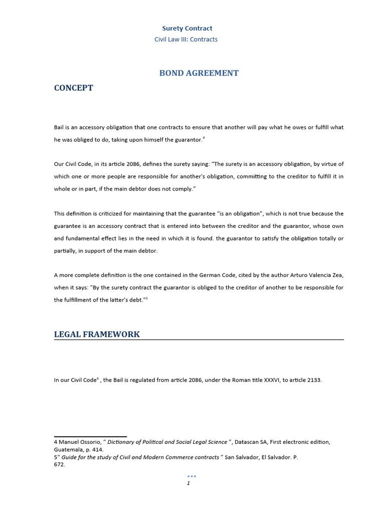 Surety Contract | PDF | Surety | Guarantee