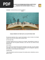 Key Features of Adventure Stories | PDF | Human Communication