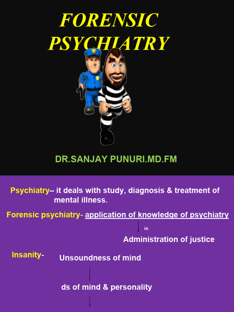 Forensic Psychiatry | PDF | Hallucination | Mental Disorder