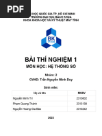 Lab 5 Hệ thống số HCMUT | PDF