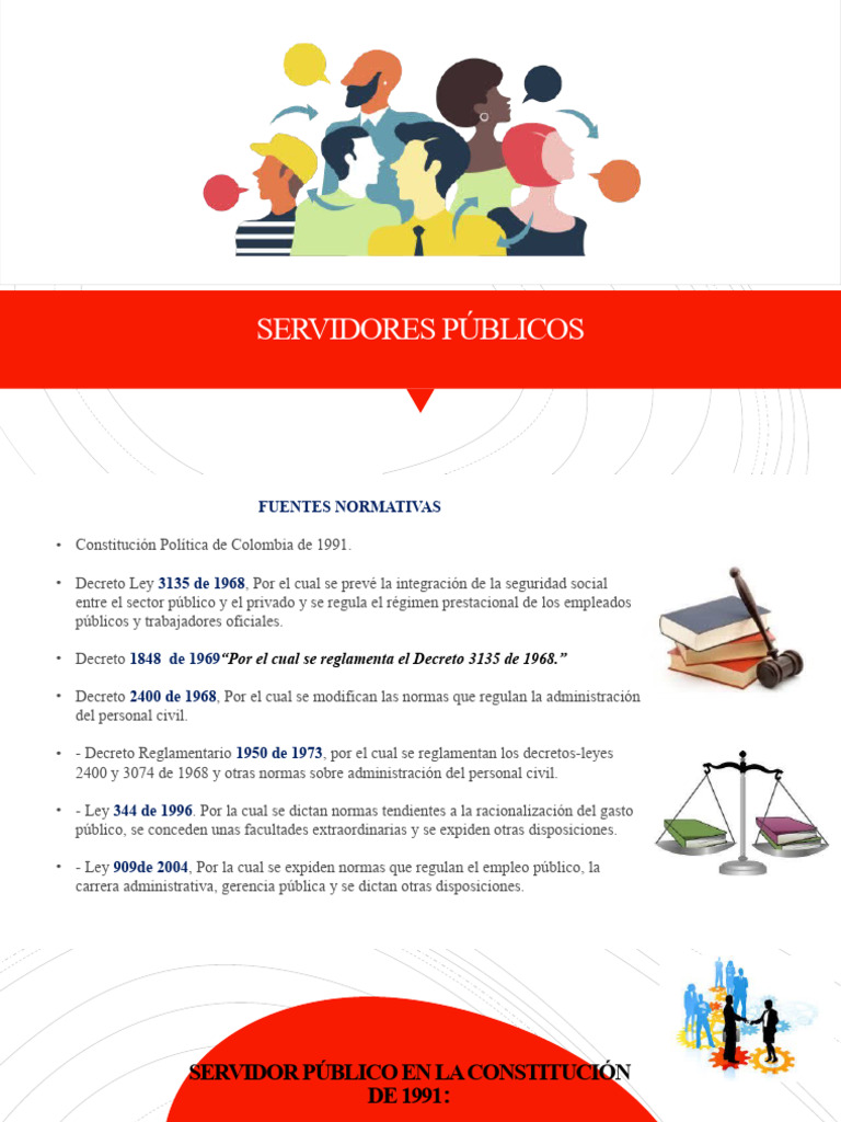 Clases de Servidores Públicos | PDF | Derecho laboral | Servicio Civil