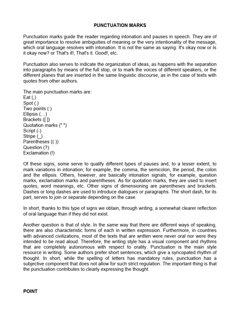 Punctuation Marks | PDF | Bracket | Punctuation