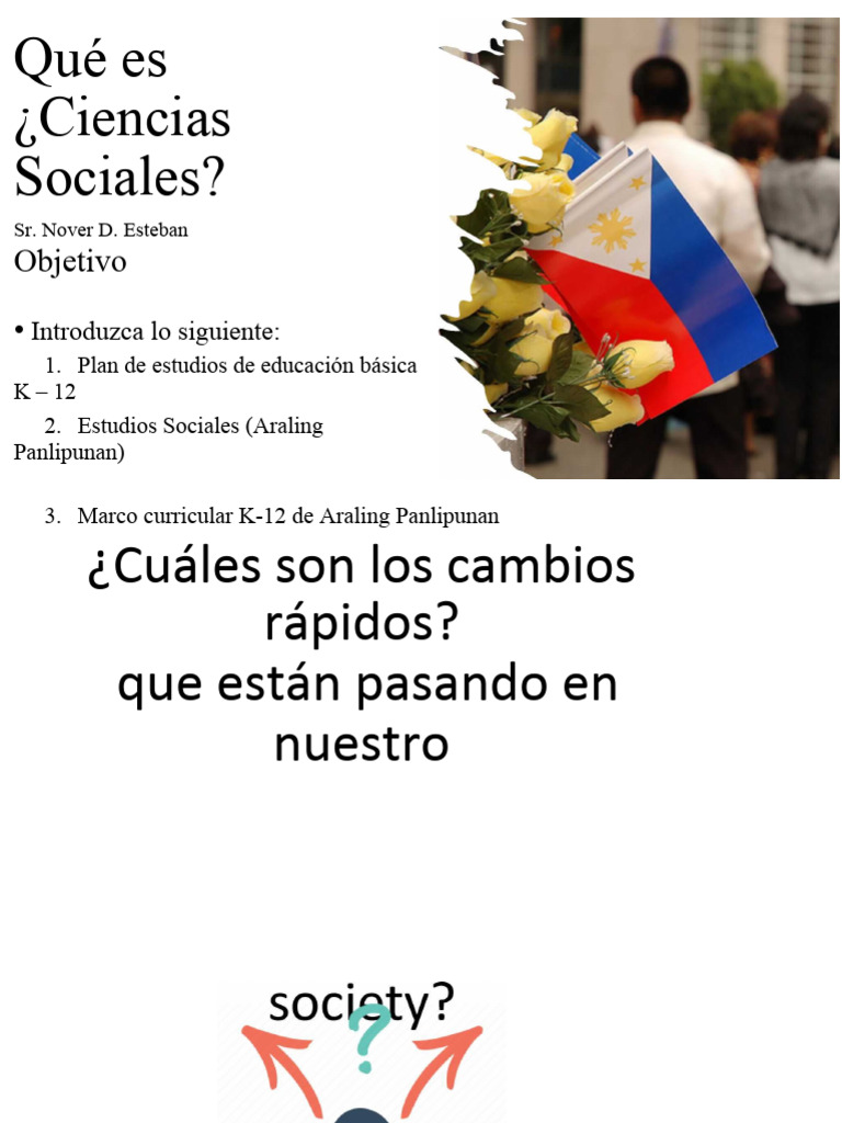 ¿Qué Son Los Estudios Sociales? | PDF | Plan de estudios | Humanidades