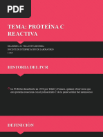 Prueba de Proteína C Reactiva (PCR), Velocidad de Sedimentación Globular (VSG) y Hematologia ...