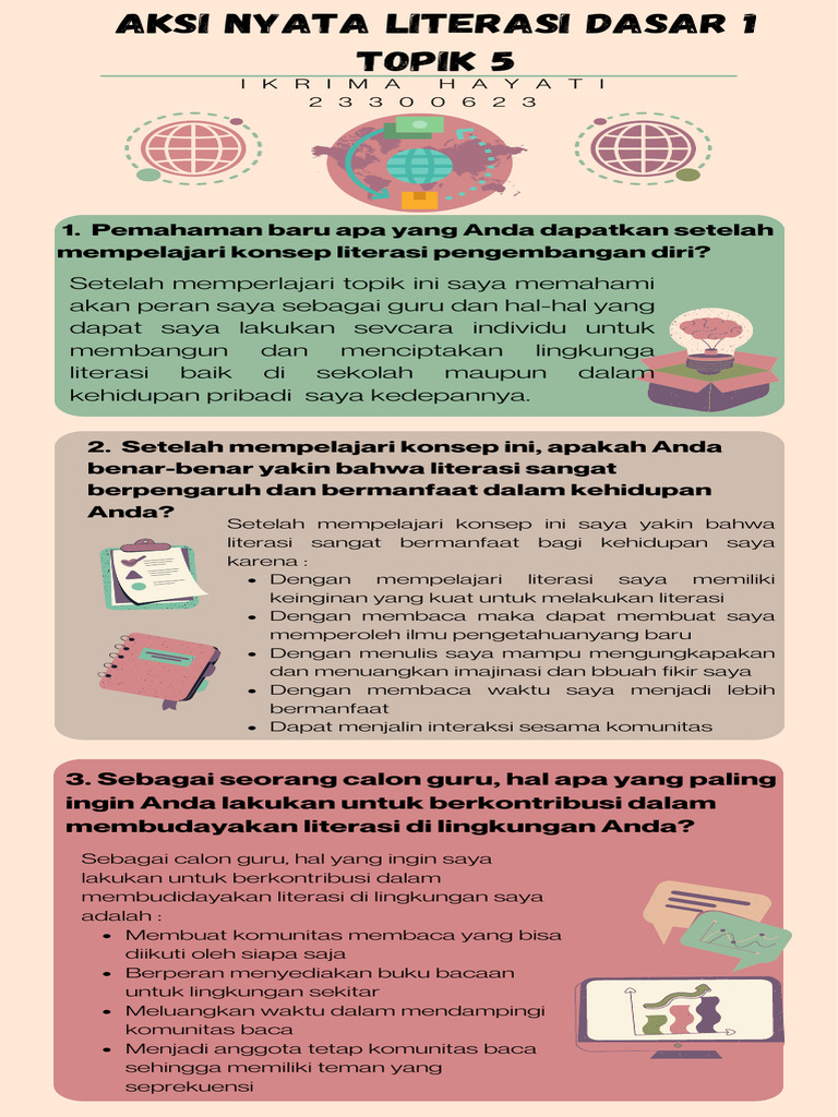 Manfaat Literasi bagi Guru | PDF | Pengembangan Diri