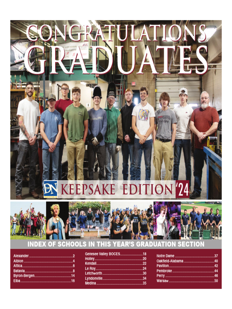 Graduation Keepsake Edition (2024) | PDF